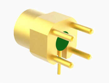 Mini SMP /SSMP Series Male Right Angle Surface Mount PCB Solder RF ...