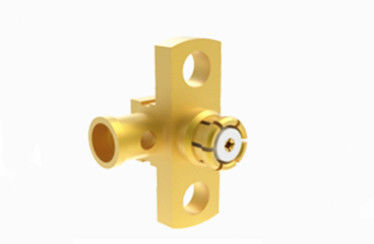 Brass SMP Female Right Angle Flange Mount RF Socket for CXN3506/MF108A ...