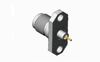 K Type K2.92mm Female Stainless Steel RF Coaxial Connector With Microstrip