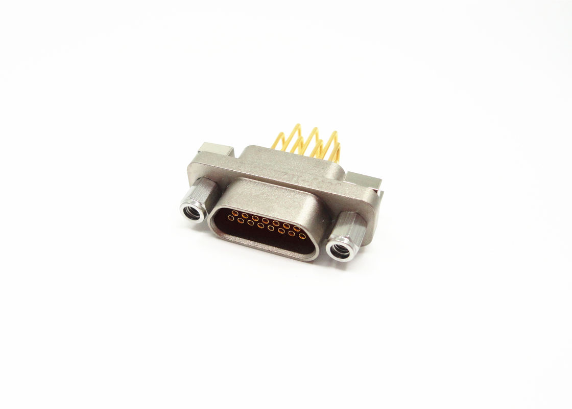 Gold Plated Center Conductor 15 Contacts Pitch Distance 2.54 x 2.54 ...