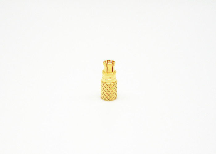 Brass Female Gender SMPM RF Coaxial Connector 170VRMS* Rated Voltage