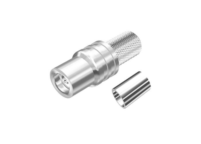 PCB Panel Mount RF Coaxial Connector Male Gender For Small ...