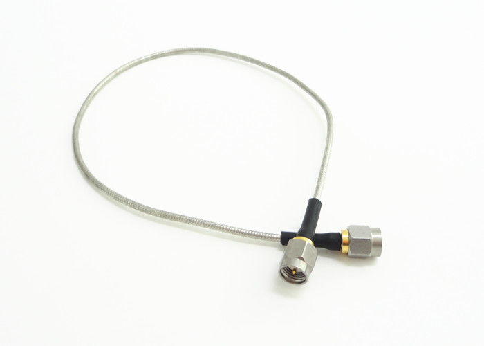 50Ω RF Antenna Connector SMA Stainless Steel Cable Assemblies with 2 ...