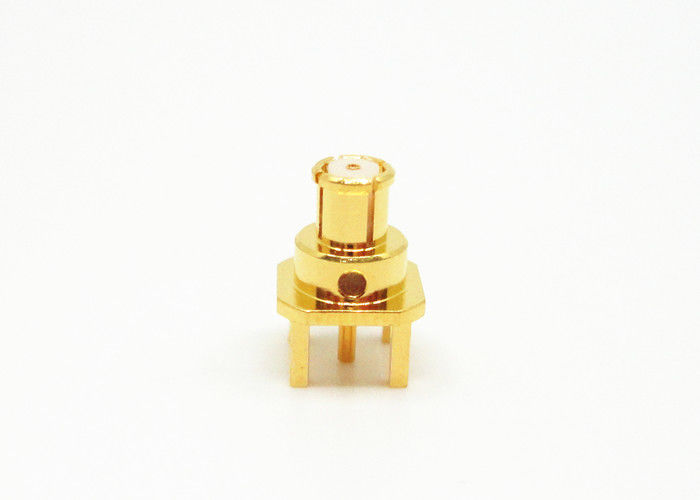 SMP-KHD9 Female Coaxial SMP RF Connector With Microstrip For PCB Mount
