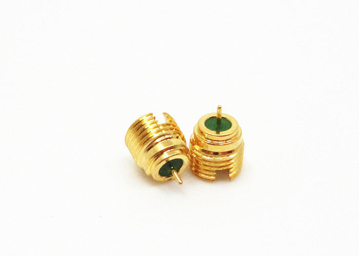 Male Crimp Straight SMPM RF Connector Mini SMP With Glass Bean 50Ω ...