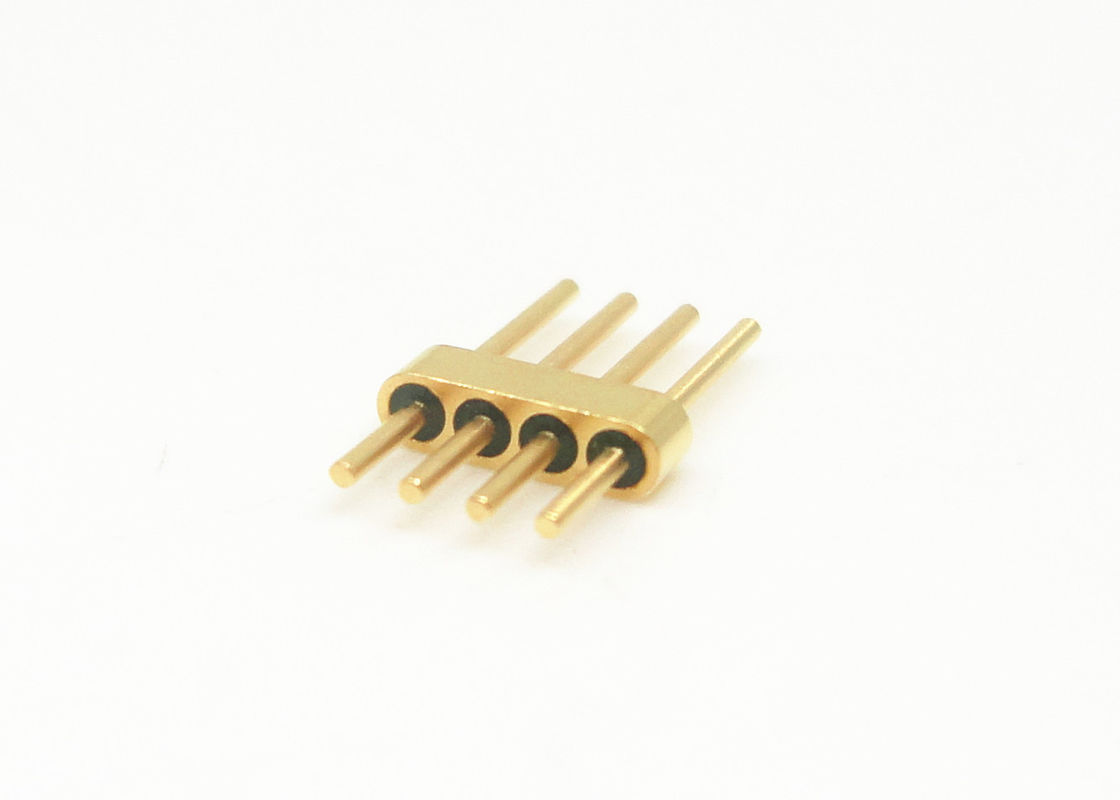 4 Pins Hermetic Glass To Metal Seal Connectors Spacing 1.27mm Multi Pin ...