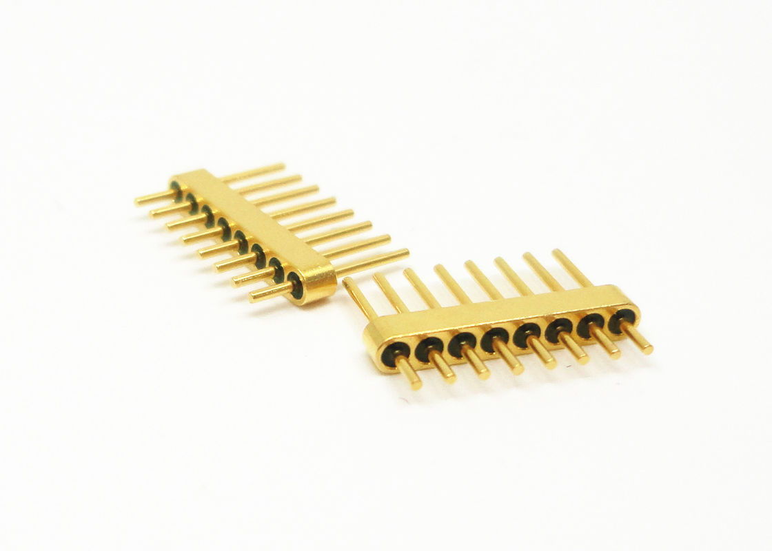 Gold Plated Hermetic Multi Pin Connector Kovar Alloy 4J29 Glass To ...