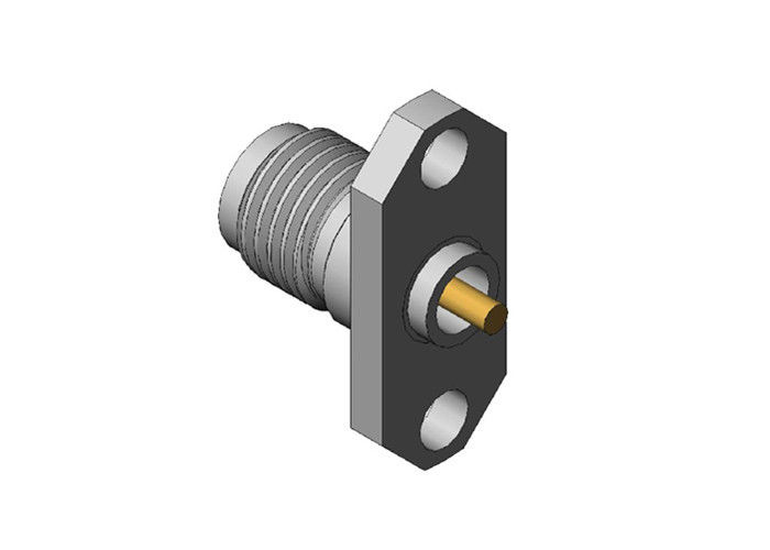 50Ohm RF 2.92mm Coaxial Connector Stainless Steel Type K Female
