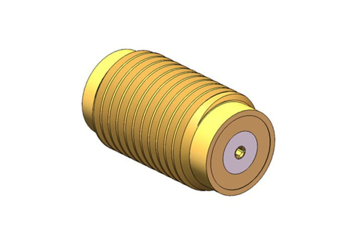 20GHz Straight SMA Female RF Coaxial Bulkhead Connector for Satcom ...