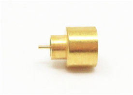 Air Tight Coaxial SMP RF Connector Smooth Bore PCB Edge Mount