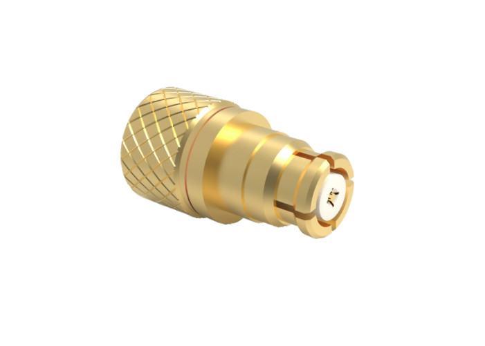 SMP Female Microwave RF Coaxial Connector VSWR 1.35 0.5 - 1 Watt CW ...
