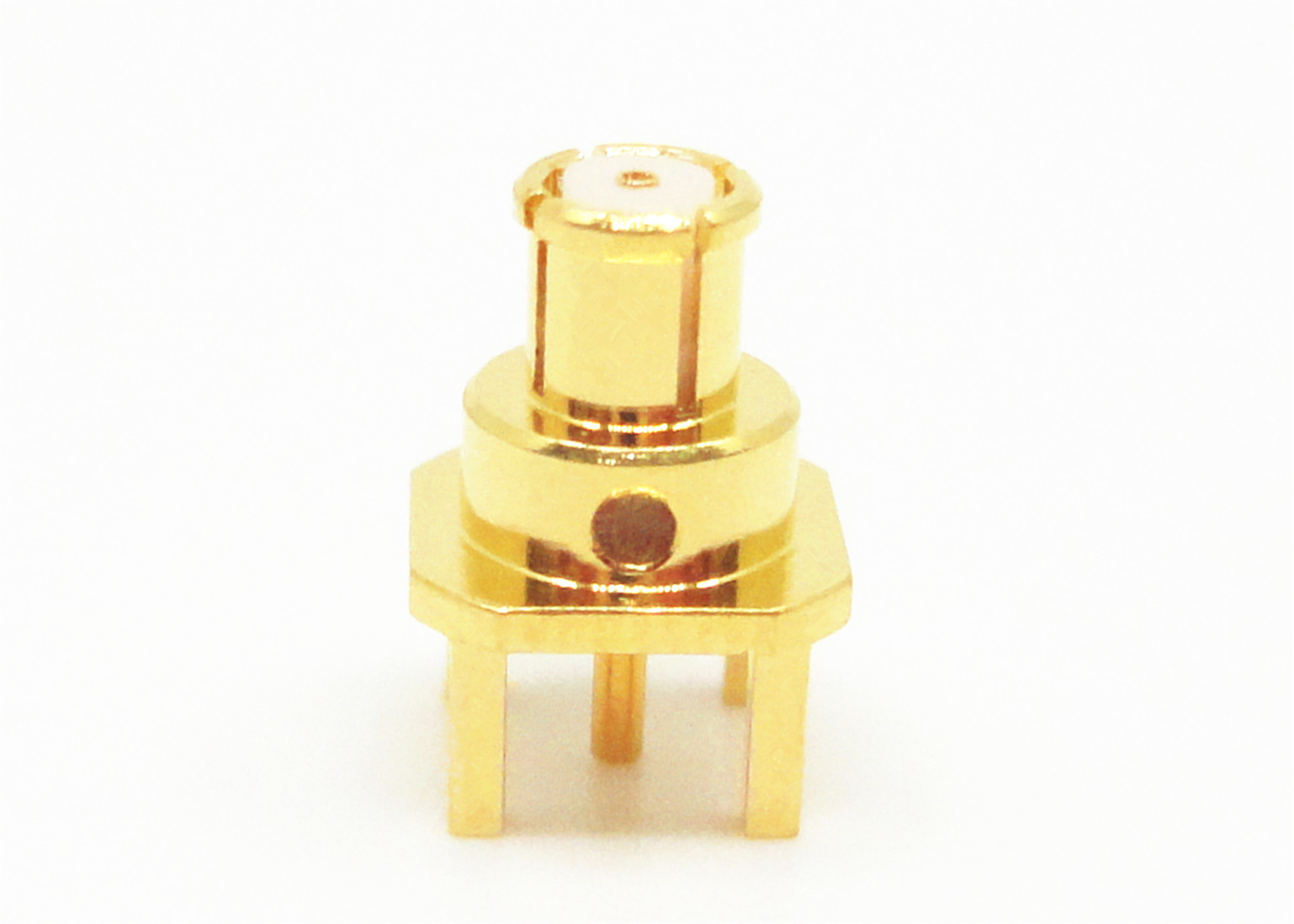 SMP-KHD9 Female Coaxial SMP RF Connector With Microstrip For PCB Mount