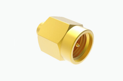 SMA Male Gold Plated RF Coax Plug for 2#Semi-rigid/Semi-flexible Cable