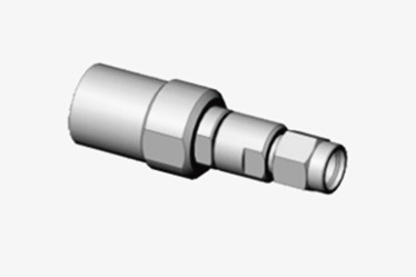 K2.92 Male Stainless Steel RF Cable Connector With Spring-loaded Armor