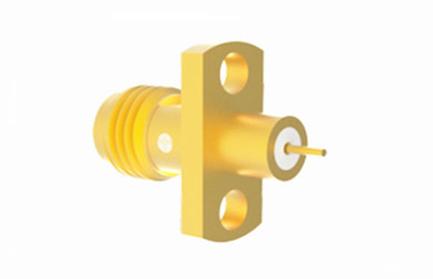 SMA Brass Gold Plated Female High Performance RF Coaxial Connector