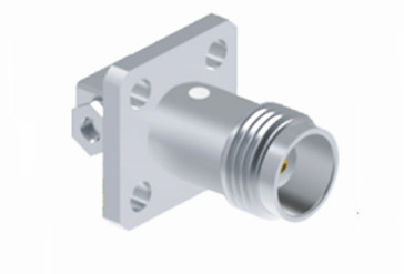 Brass TNC Right Angle 4-hole Flange Female RF Coaxial Connector For ...