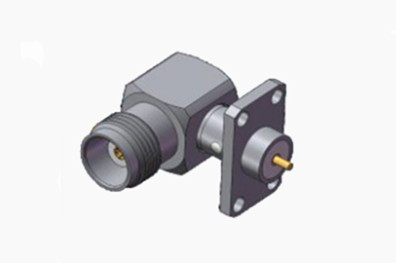 High Performance TNC Female Microstrip RF Connector with Right Angle Design