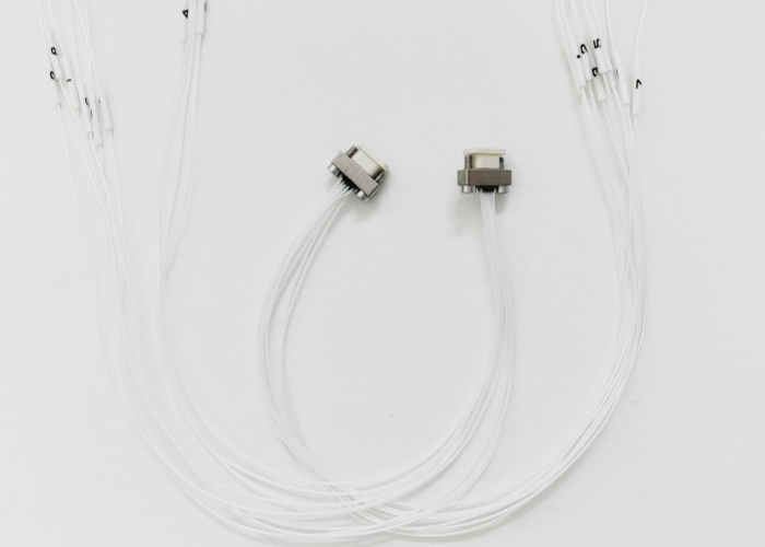 Nano D Connector Male Plug 9 Pins~69 pins Crimping Wire Length 200cm