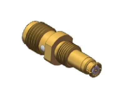 Straight SMA Jack to SMP Jack Adapter Frequency Range 0.3MHz to 18GHz ...
