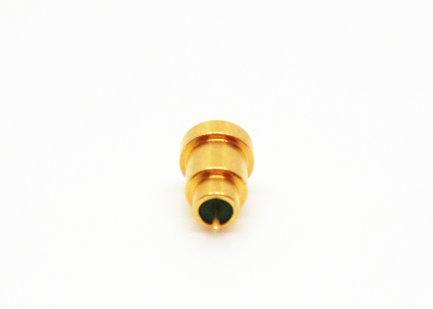 Gold Plated Hermetic Seal SMPM RF Connector Male Straight Blind Connector