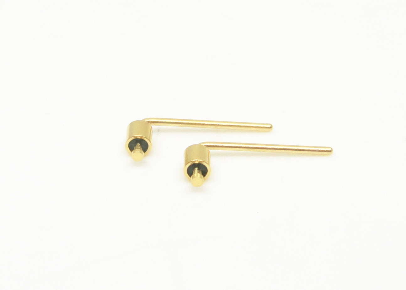 Right Angle Glass to Metal Seal Feedthrough Gold Wire Bonding