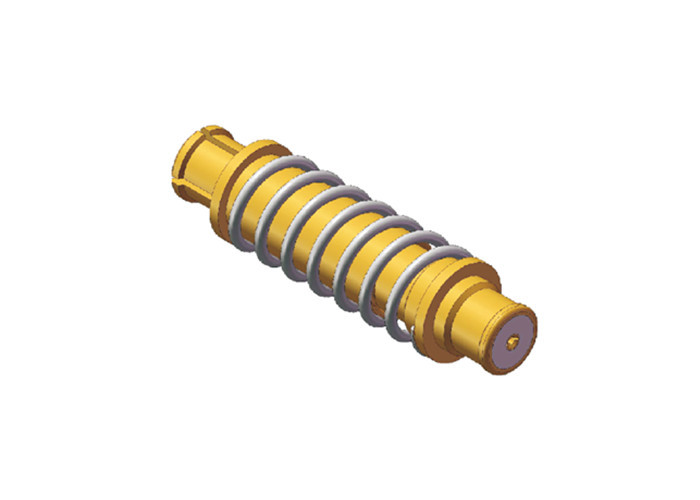 Gold Plated RF Cable Adapters SMP Female Bullet Spring Loaded Straight ...