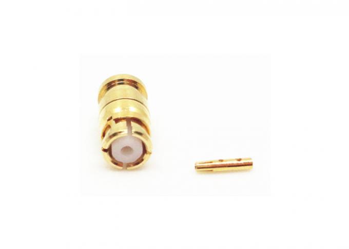 50Ohm Straight Solder SMP RF Connector Female Micro Coaxial Connector
