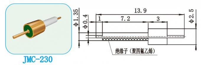 Hermetic Glass To Metal Seal Connectors RF Feedthroughs Extend ...