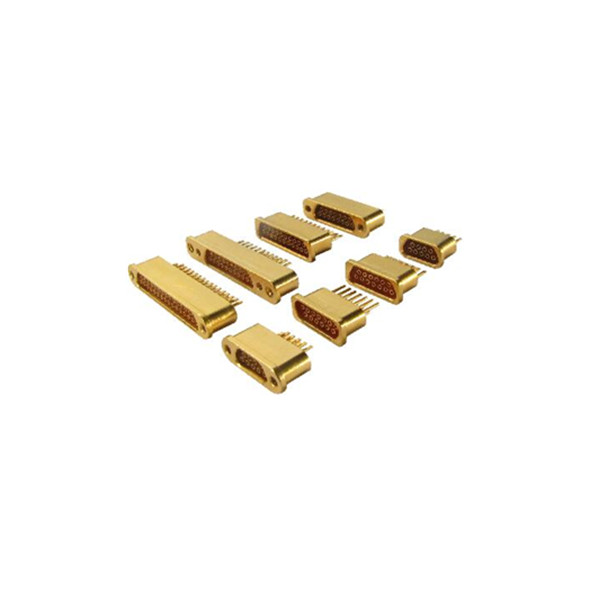 Hermetic Seal 9 Pin Contact Micro-D J30JM Series Connector