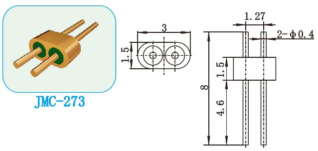 Multi-pin Headers Hermetic Glass To Metal Seal Connectors Kovar 4j29 ...