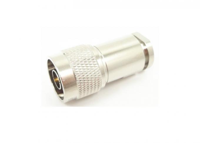 Straight Bulkhead N Type RF Connector DC - 11GHz Frequency Range Elite