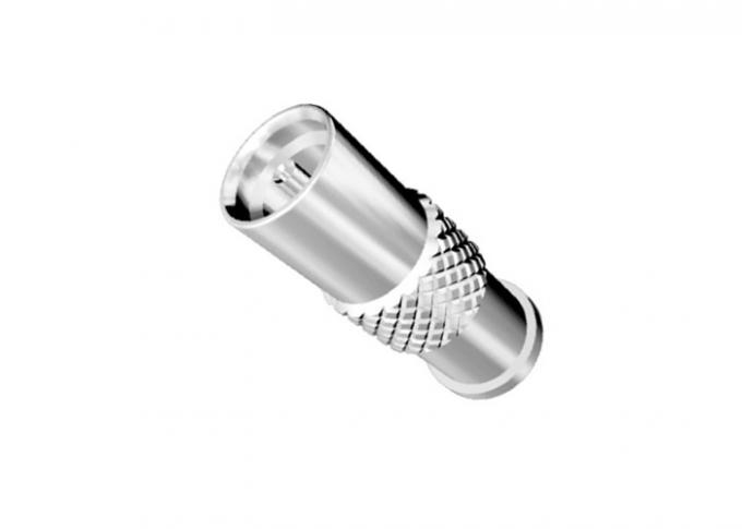 Straight Female MMCX RF Connector PCB Crimp Bulkhead RF Coaxial Connector