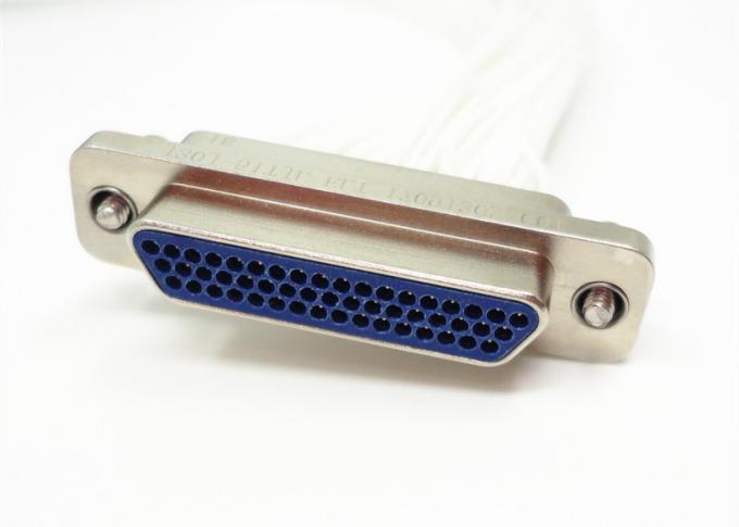 Crimp 51 Pin Contact Micro-D Rectangular J30J Series With 1000mm Wire ...