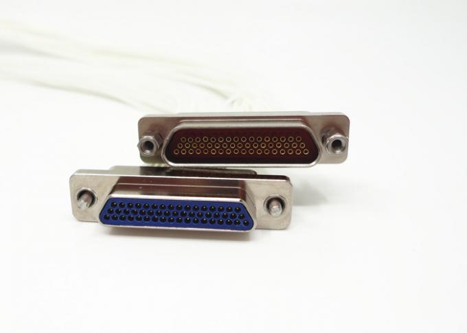 J30J Series Male Plug Micro Rectangular 51 Pins Connector with Cables