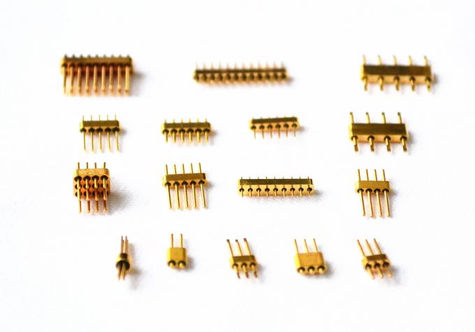 Hermetic Glass To Metal Seal Connectors RF Feedthroughs Multi Pin Headers