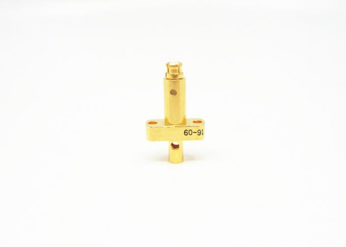 2 Holes Female SMP RF Connector Flange Mount Wireless with Compact Size