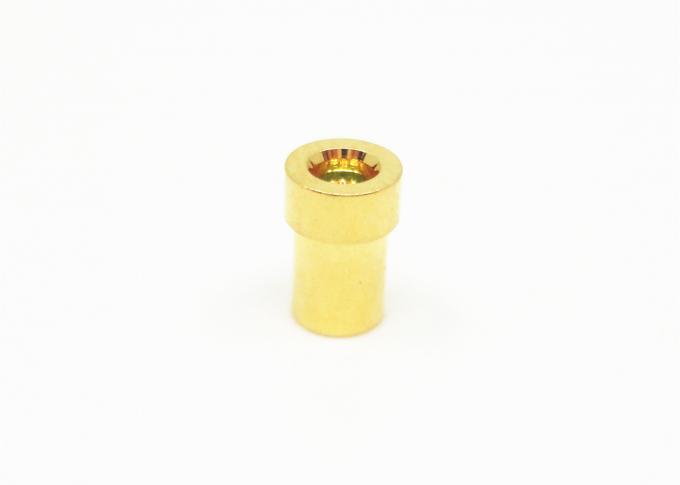 Gold Plated SMPM RF Connector Male To Male Rf Coaxial Connector 50Ω Impedance