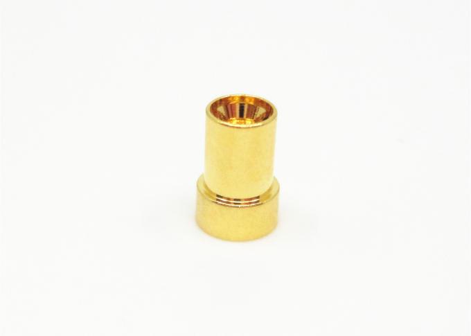 Gold Plated SMPM RF Connector Male To Male Rf Coaxial Connector 50Ω Impedance