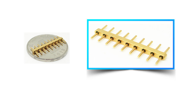 Gold Plated Hermetically Sealed Connectors 9 Pins Header JMC-271