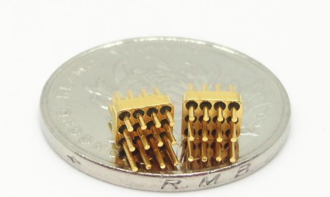 12 Pins Hermetic Glass To Metal Seal Connectors Kovar 7052 Multi-pin ...