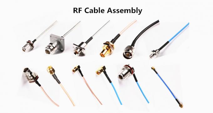 Gold Plated RF Cable Adapters SMP Female Bullet Spring Loaded Straight ...