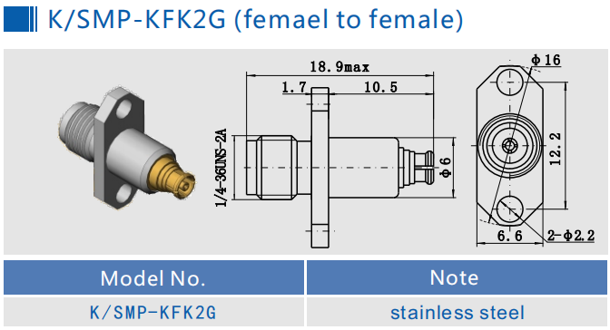 Gold Plated Female SMA To SMP RF Adapter