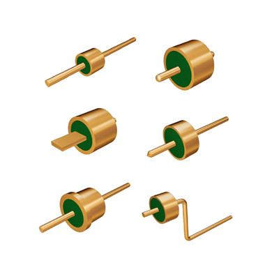 Single Pin RF 50Ohm Glass To Metal Seal Connectors Hermetic