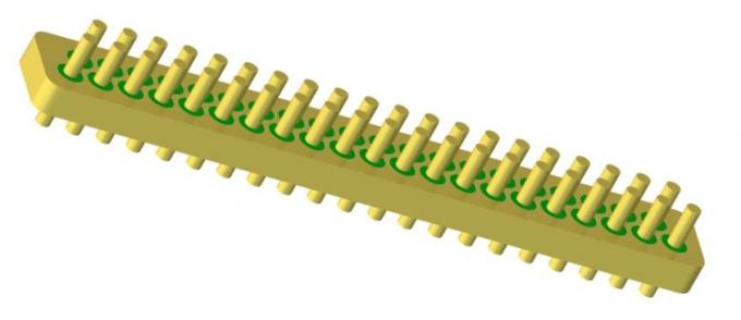 Gold Plated 41 Pins Hermetically Sealed Connectors With Bonding Surface