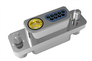 Integrated Mixed Hybrid RF Connector Assemblies High & Low Frequency