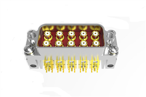 High Frequency Rectangular Integrated RF Connector