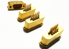 Micro Rectangle MDM D Sub 9 Pins Connector Hermetic Sockets