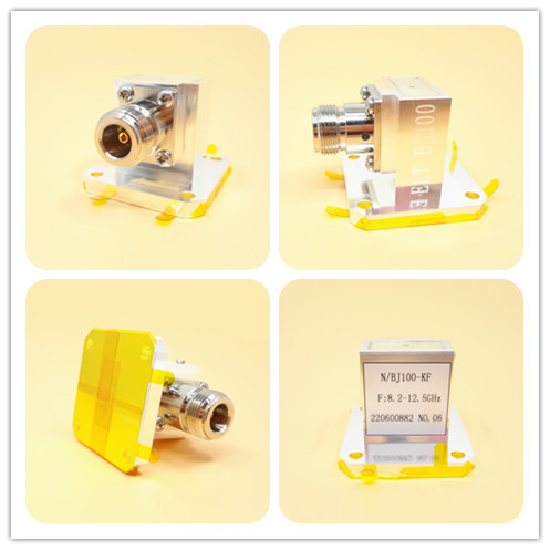 WR90 BJ100 N Female Waveguide To Coax Adapter 8.2GHz - 15GHz N/BJ100-KF