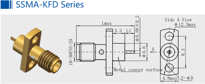 Mini SMA or SSMA High Frequency Bandwidth and Highly Reliable ...